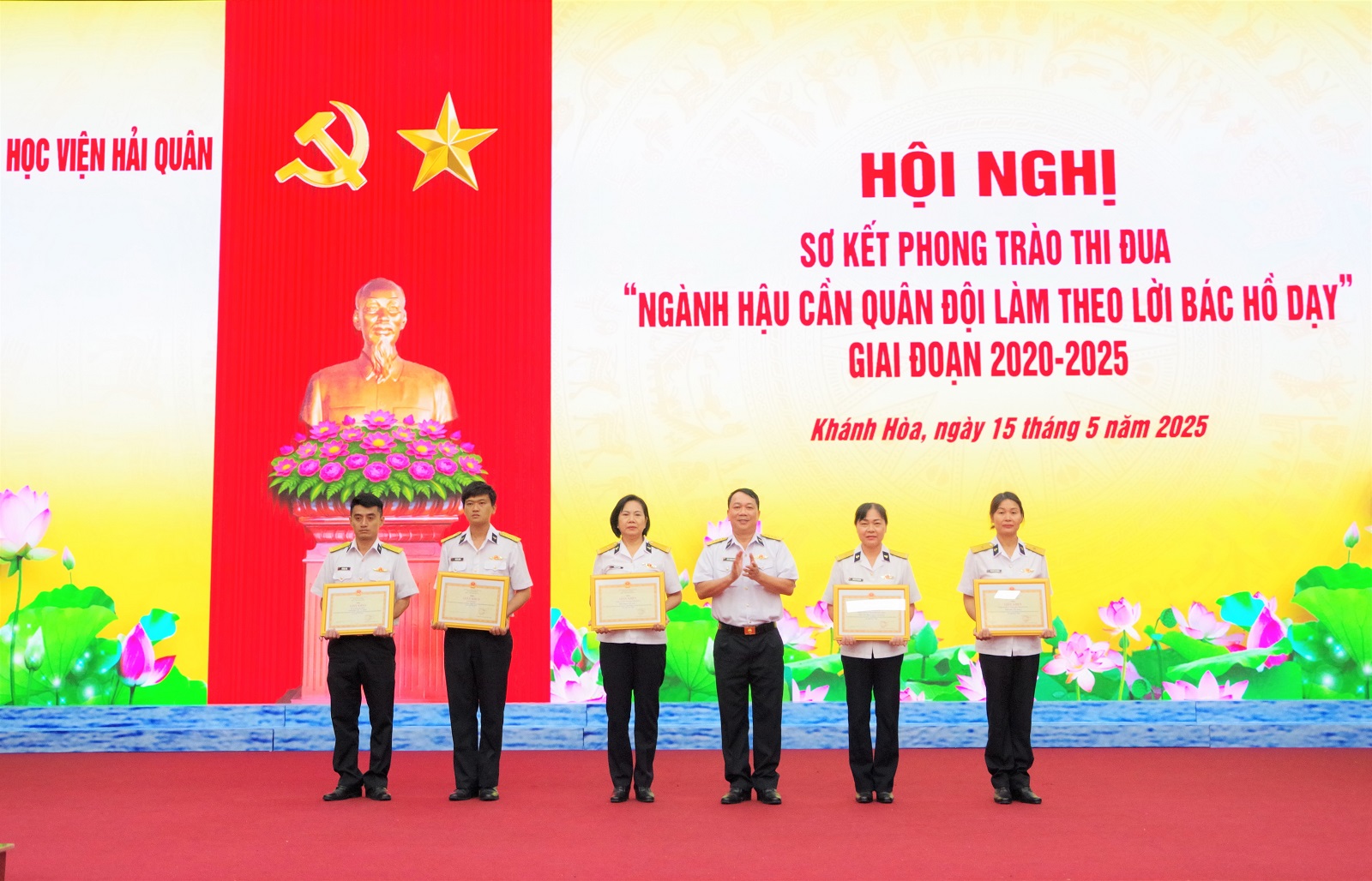 Học viện Hải quân sơ kết phong trào thi đua “Ngành hậu cần Quân đội... - Báo Hải quân Việt Nam
